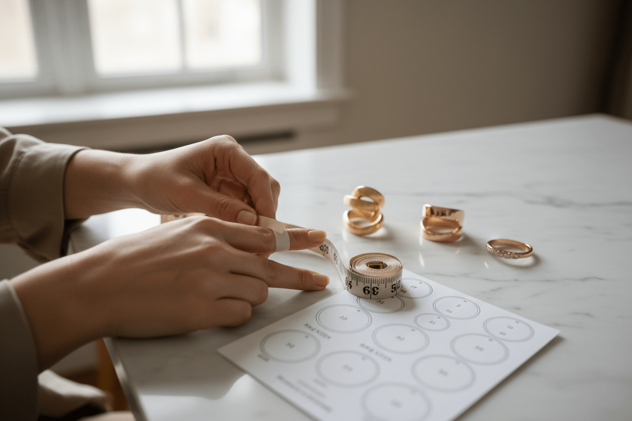 How to Measure Ring Size at Home: 3 Easy Methods (2026) – La Moda Me